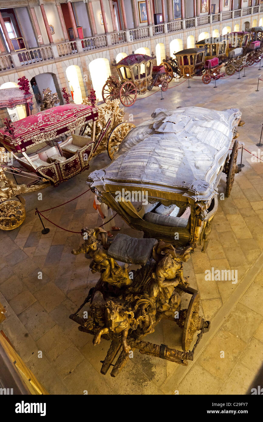 Pope Clement XI Embassy Coach (of the Ambassador), built in 1716 ...