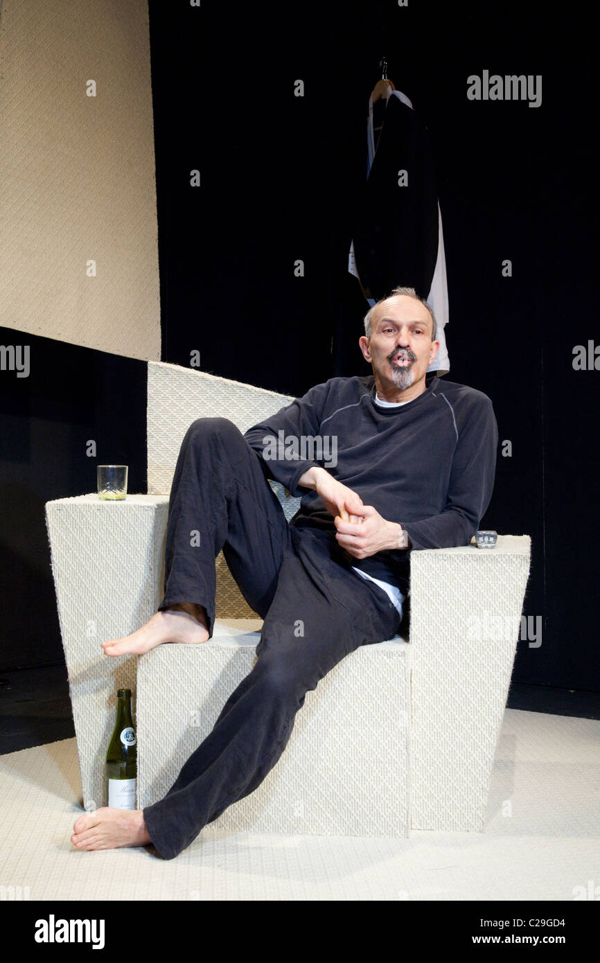 Christopher Hunter stars in "The Double Bass", a one man play opening ...