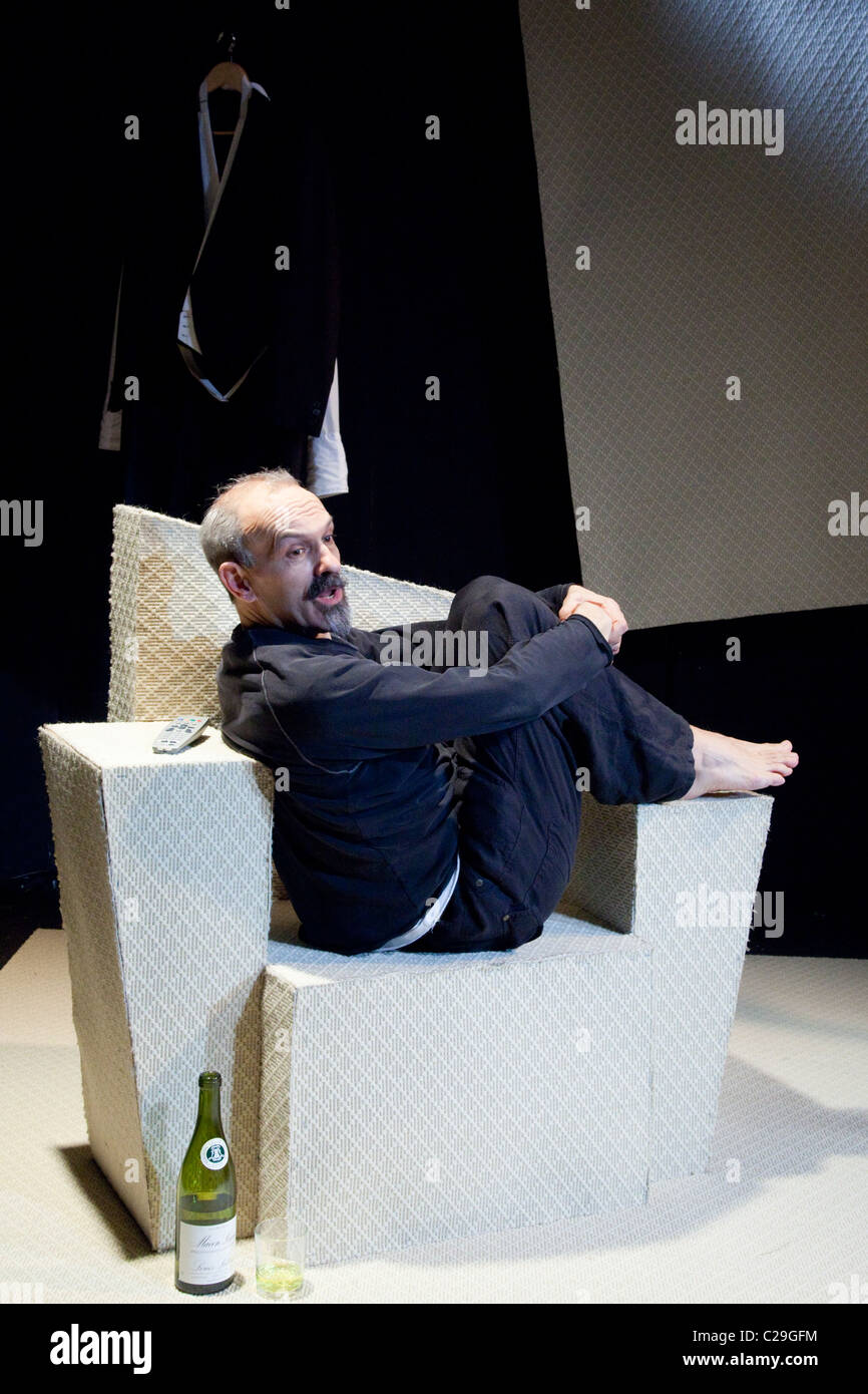 Christopher Hunter stars in "The Double Bass", a one man play opening ...