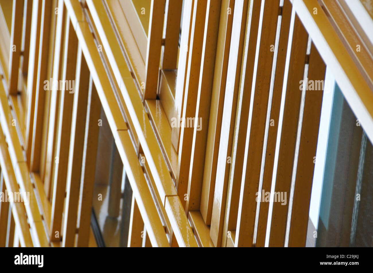 Central St Giles London building Architect Renzo Piano coloured ...