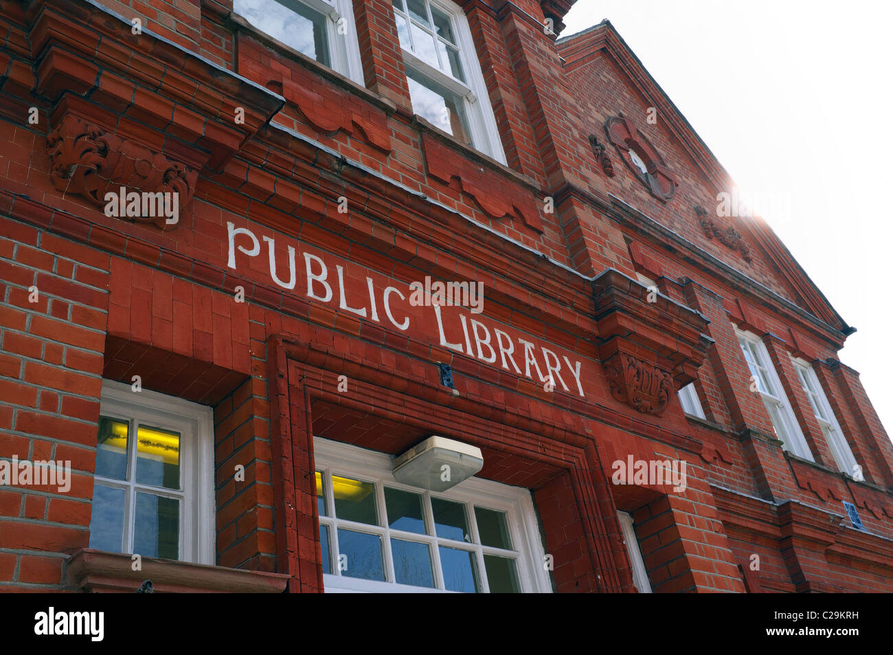 Public Library, London Stock Photo - Alamy