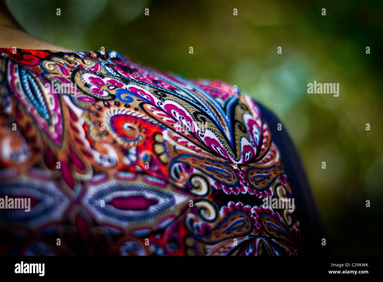 Nice pattern on shoulder of clothing Stock Photo - Alamy
