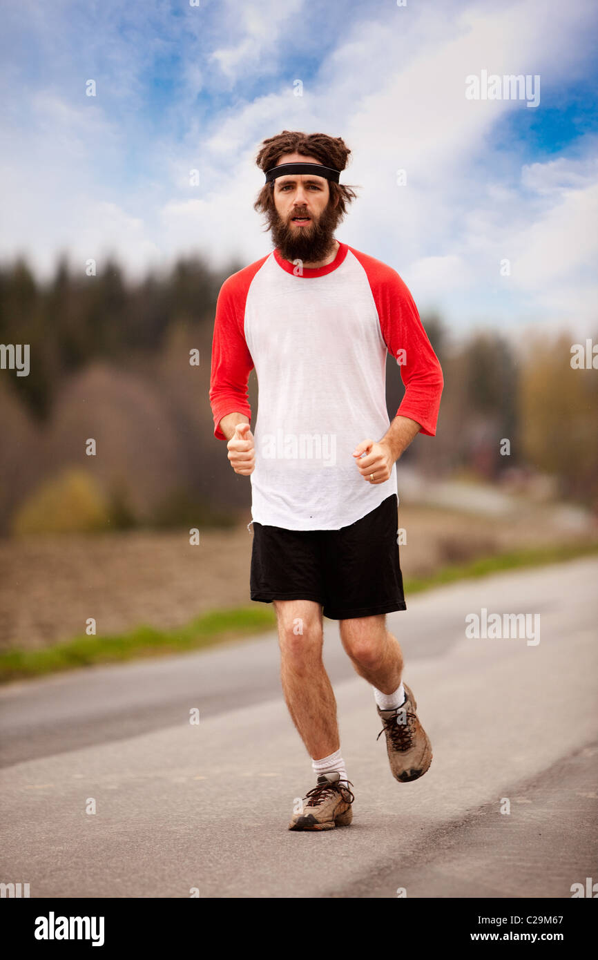 Hippy man hi-res stock photography and images - Alamy