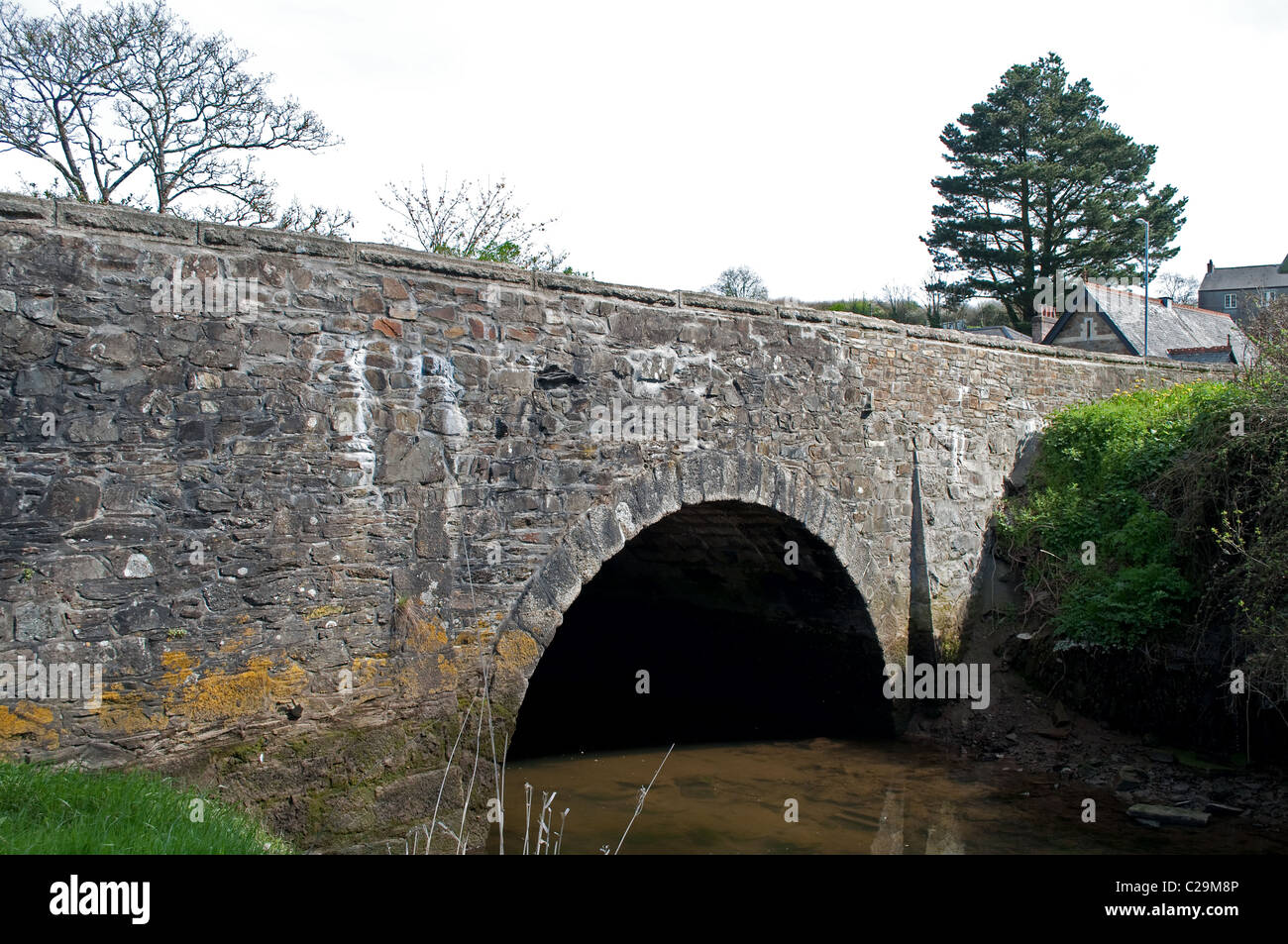 Tresillian bridge, Tresillian near truro in Cornwall, Uk Stock Photo ...