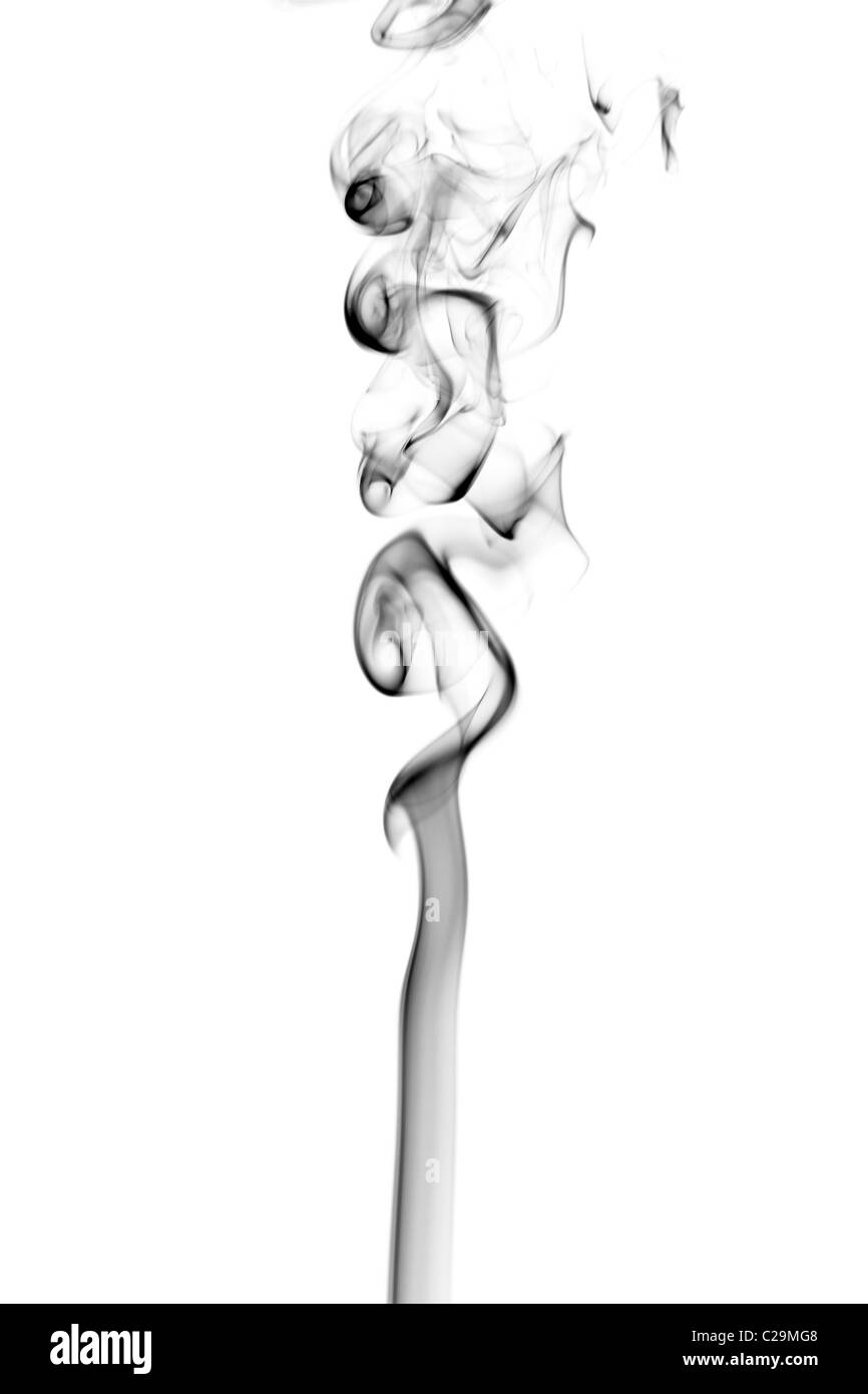 beautifull abstract smoke pattern isolated Stock Photo - Alamy