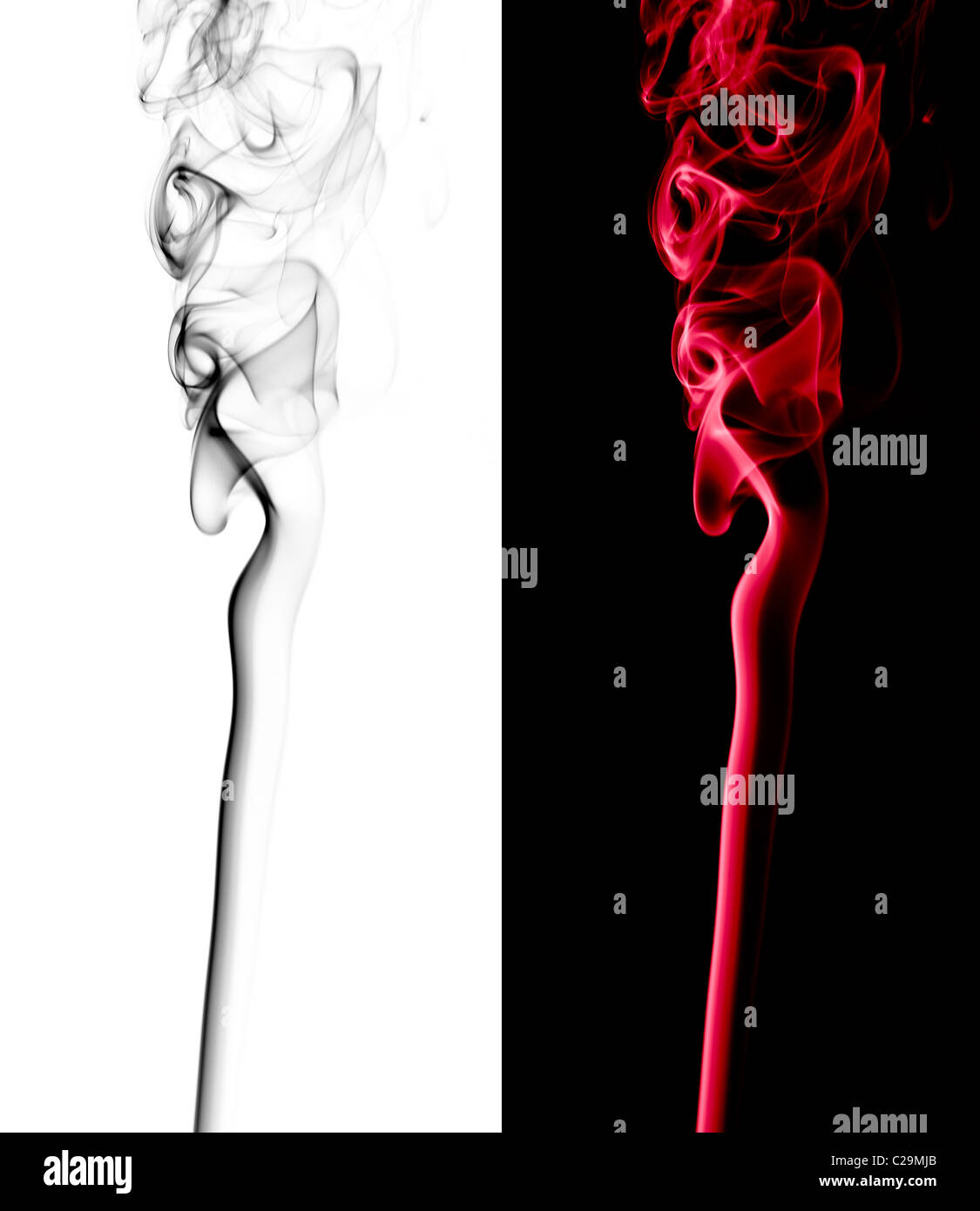 beautiful abstract smoke pattern isolated Stock Photo - Alamy