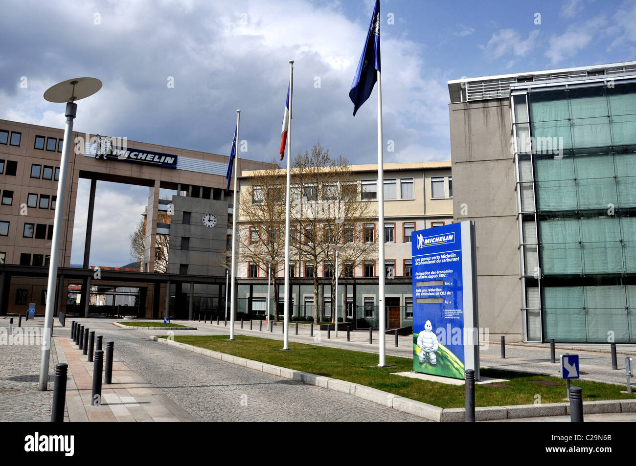 Michelin factory clermont ferrand france hi-res stock photography and ...