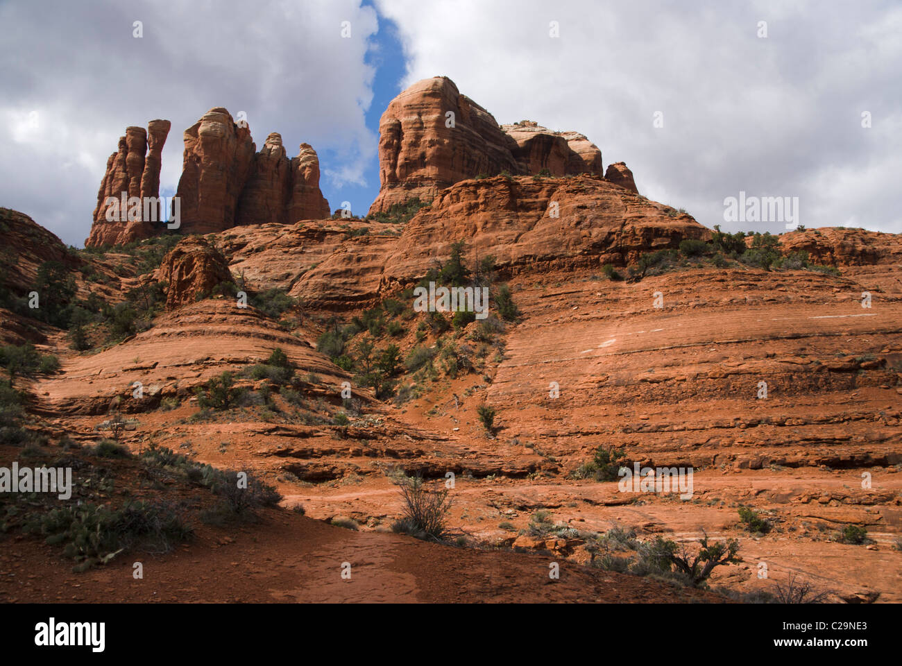 Cathedral Rock trail. Sedona, Arizona, United States Stock Photo - Alamy