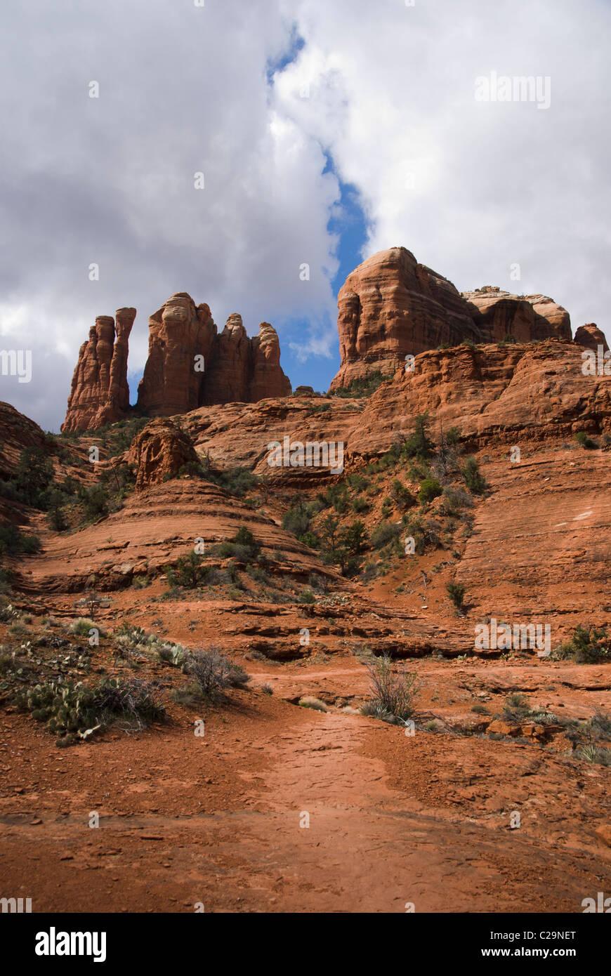 Cathedral Rock trail. Sedona, Arizona, United States Stock Photo - Alamy