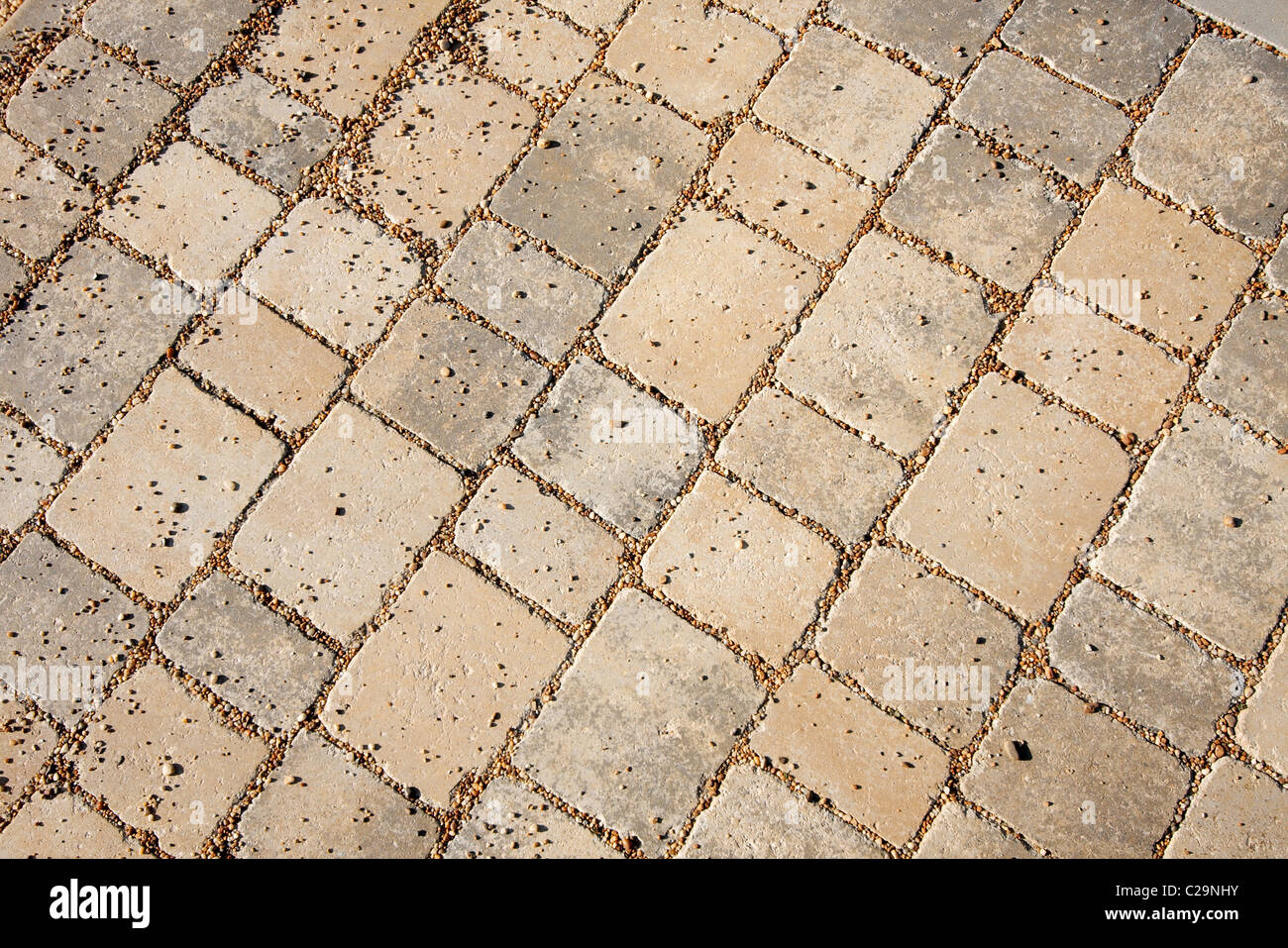 Stone pavement texture closeup Stock Photo - Alamy