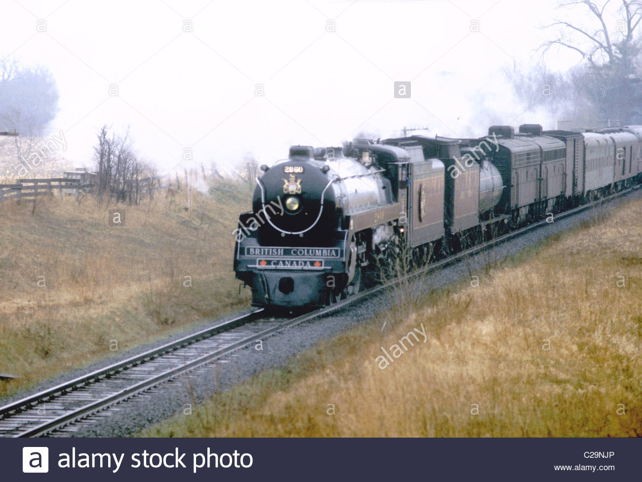 Canadian Pacific Locomotive High Resolution Stock Photography and ...