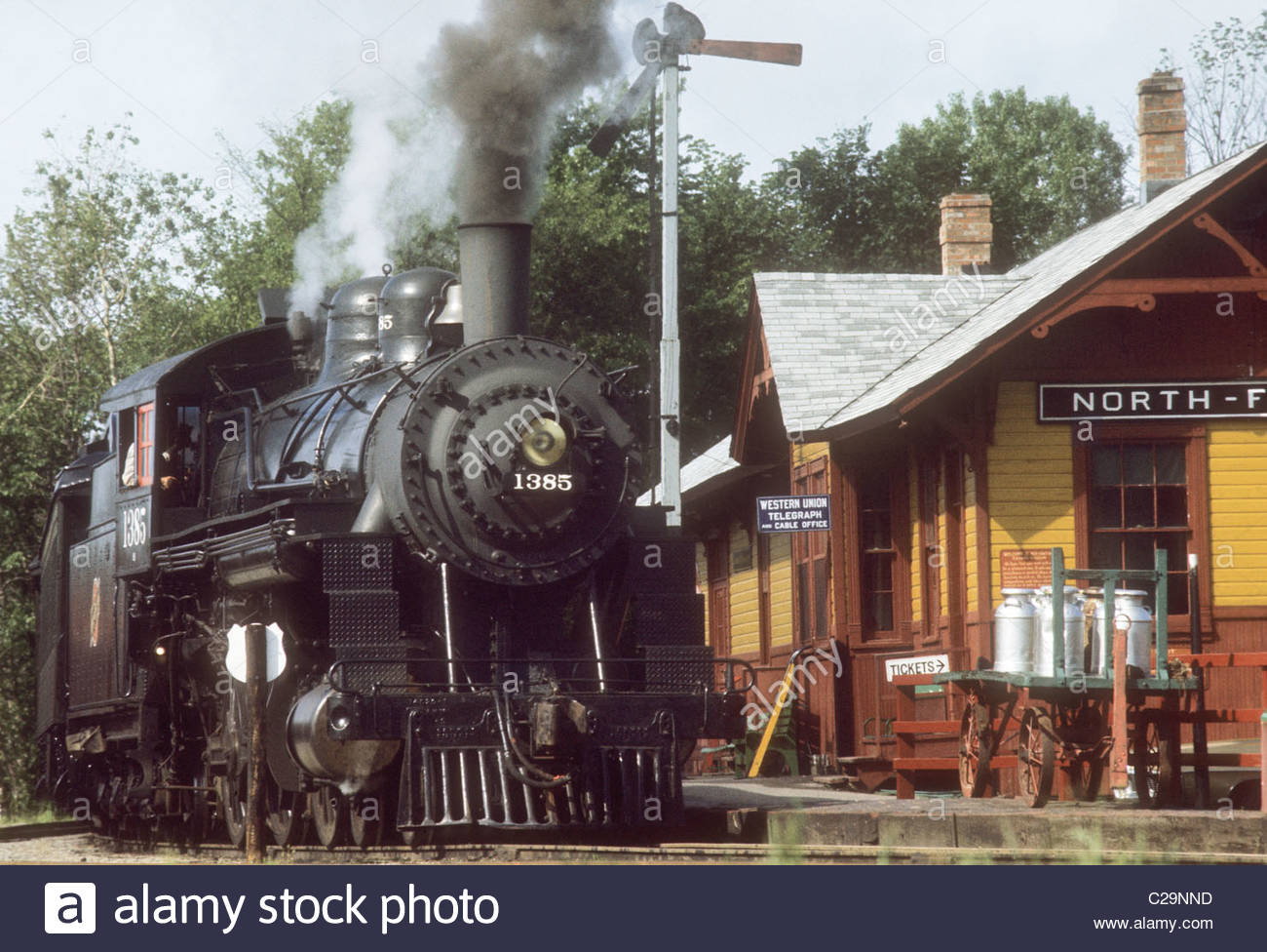 Chicago And North Western Railway High Resolution Stock Photography and ...