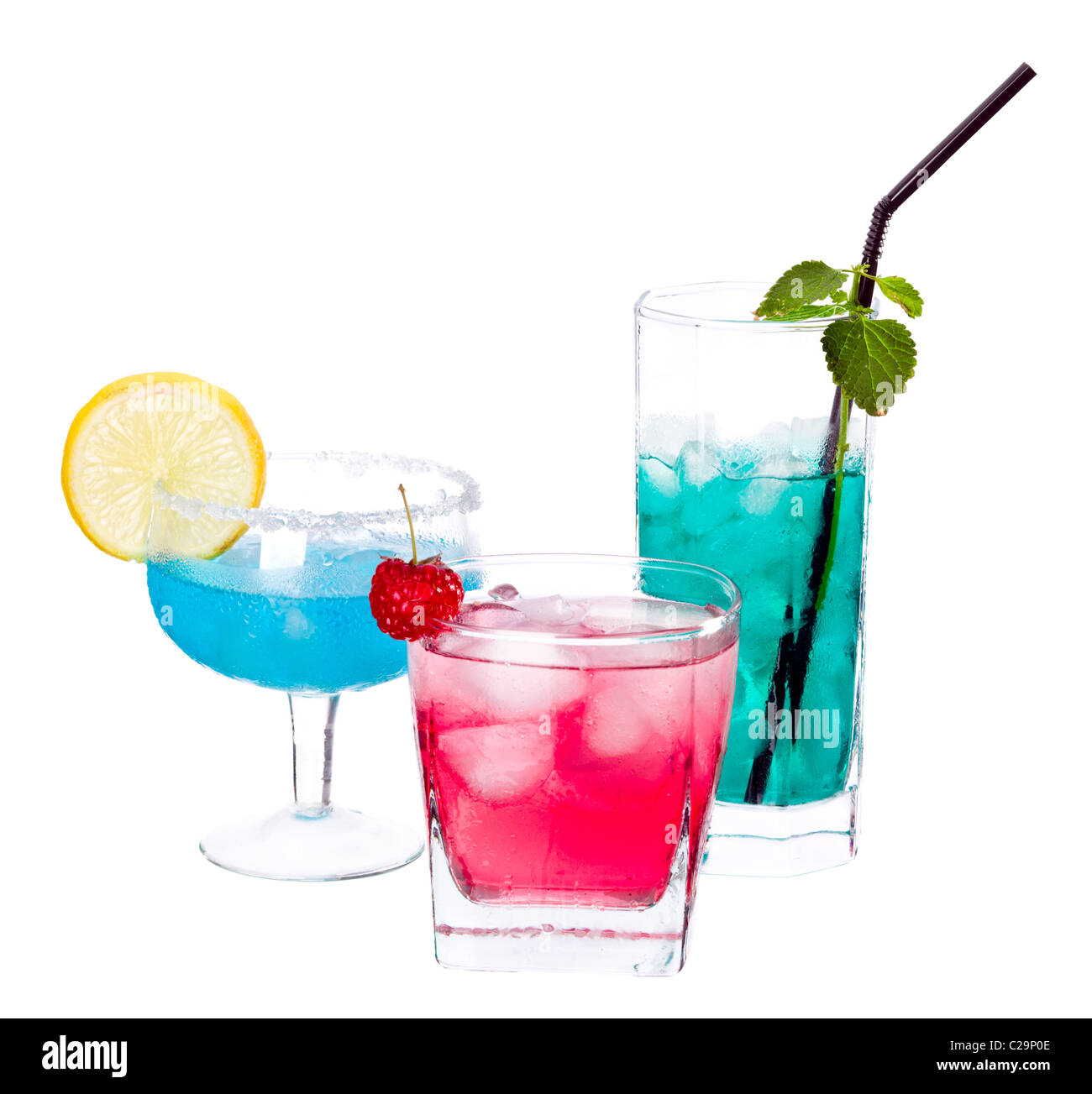 Cranberry on black background Cut Out Stock Images & Pictures - Alamy