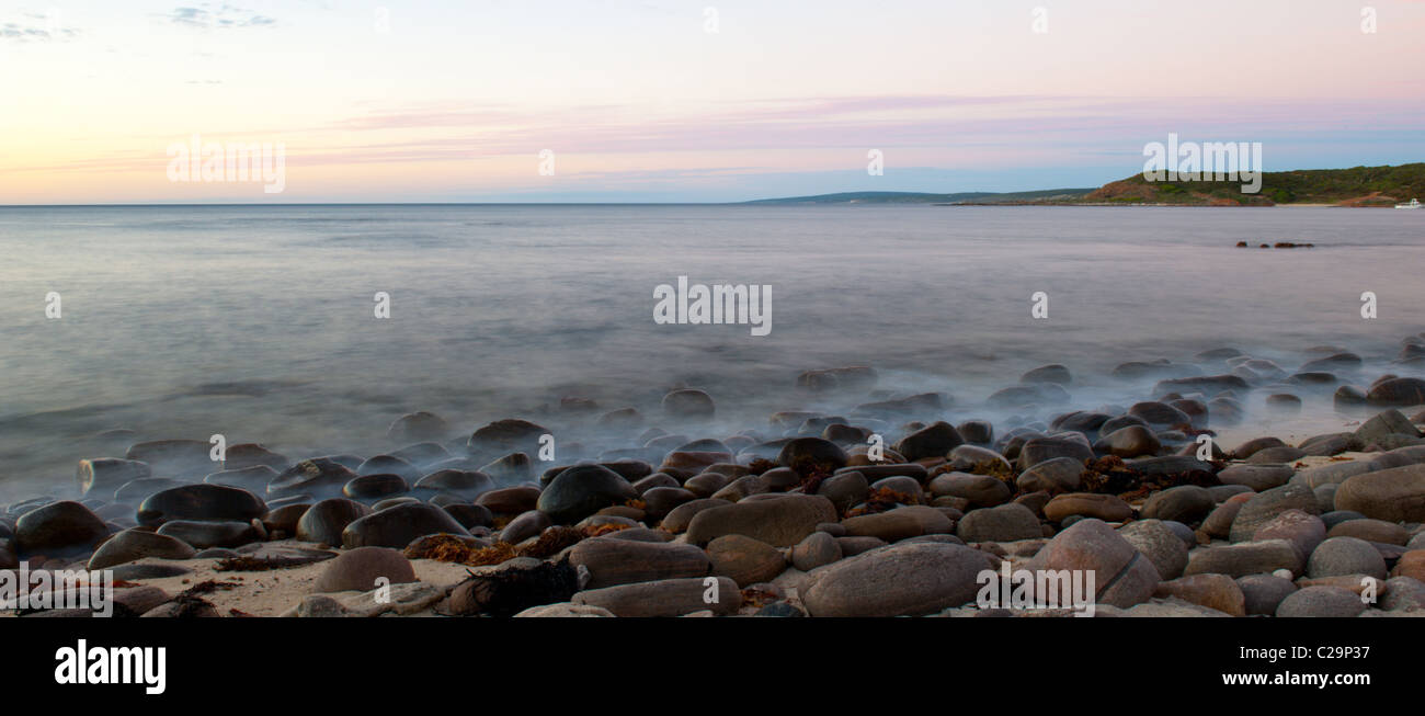 Coastal sunset at Cowaramup bay Gracetown Margaret river Western ...
