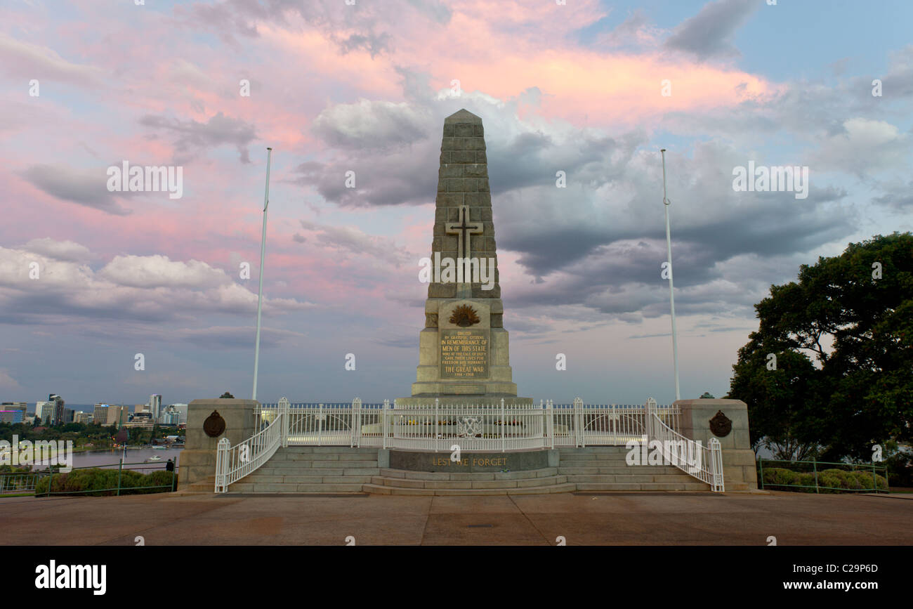 State War Memorial at Kings park Perth western Australia honoring the ...