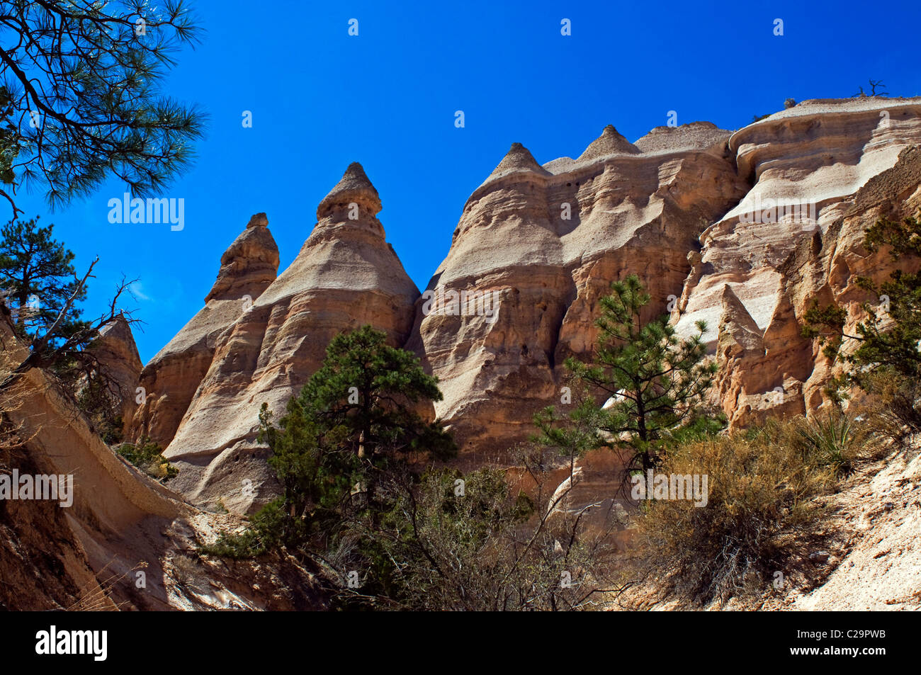 Tent Rocks National Monument Stock Photo - Alamy