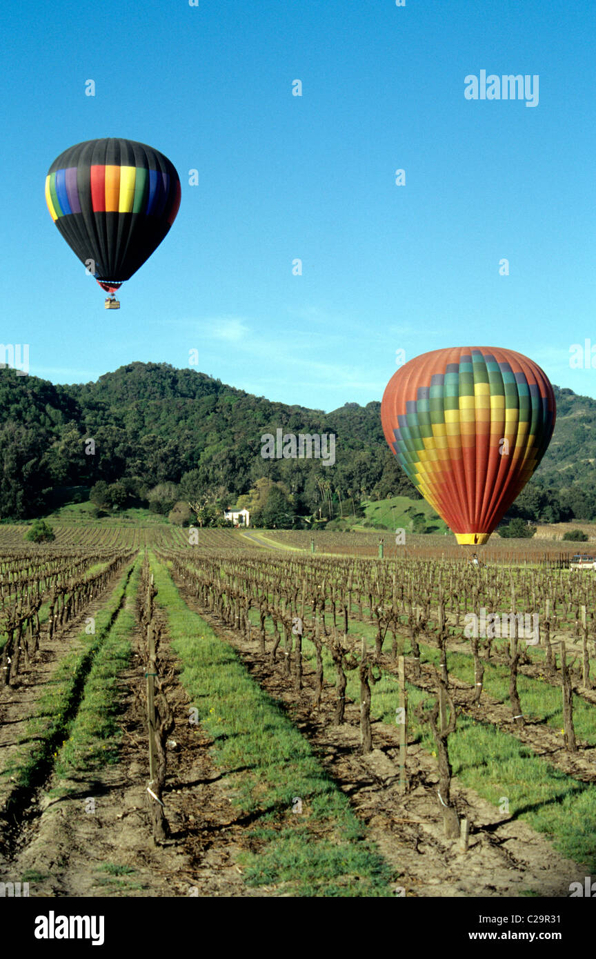 Hot Air Balloon Napa Valley Hi Res Stock Photography And Images Alamy