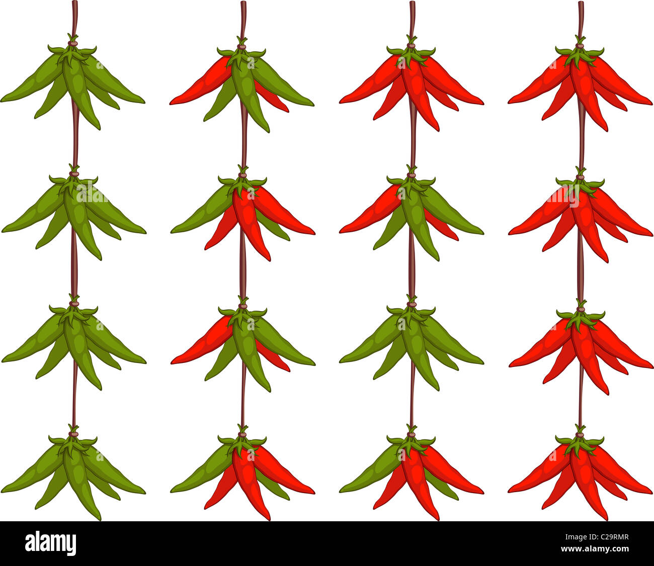 String of chiles hi-res stock photography and images - Alamy