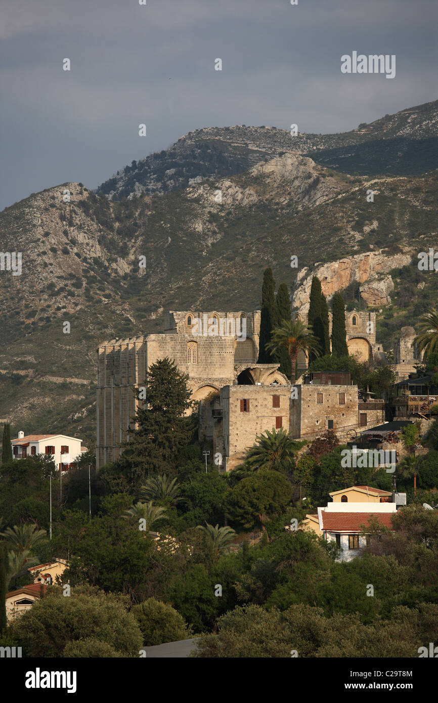 Bellapais Abbey ruins, Bellapais, Turkish Republic of Northern Cyprus ...