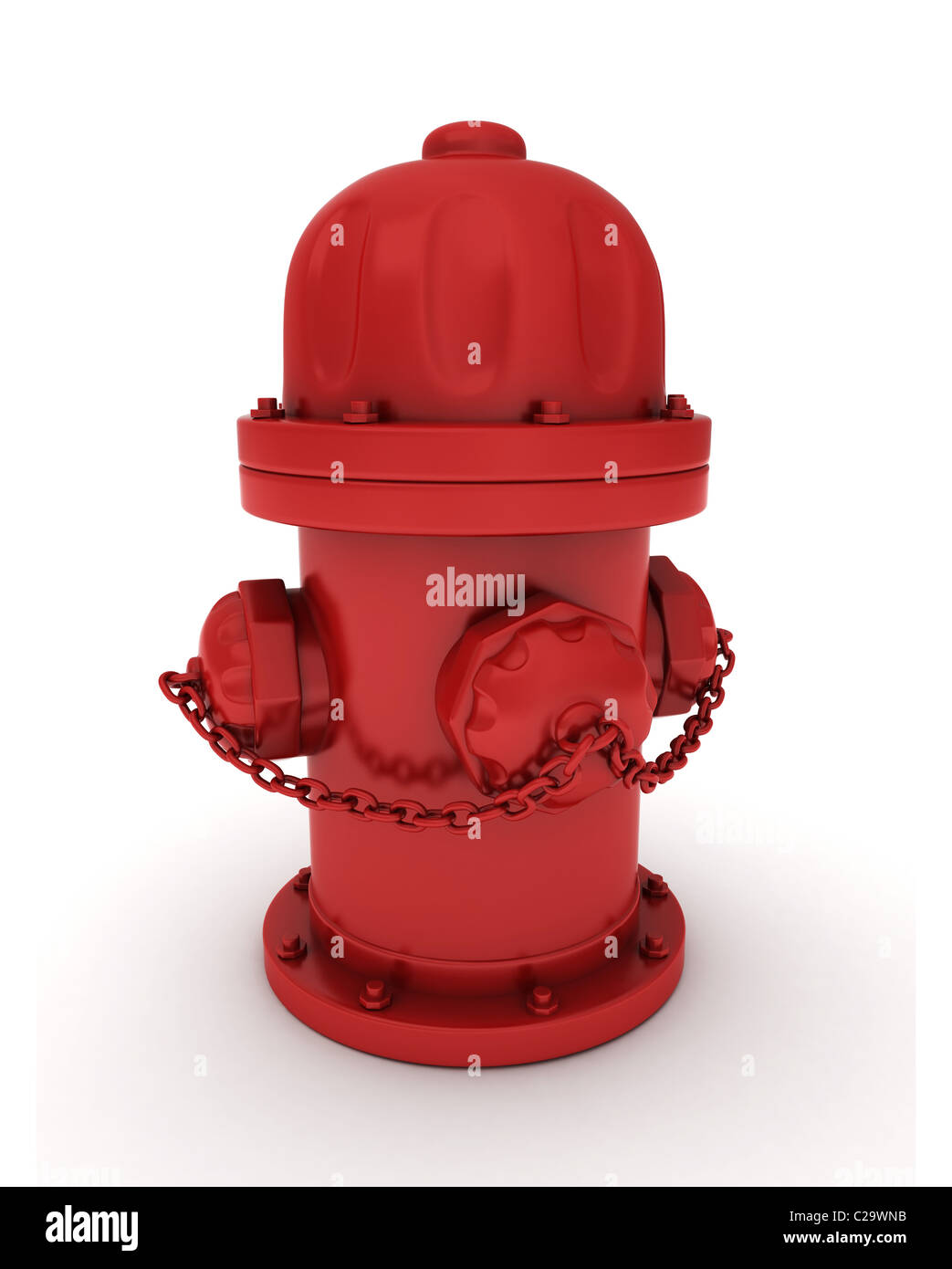 3D Illustration of a Fire Hydrant Stock Photo - Alamy