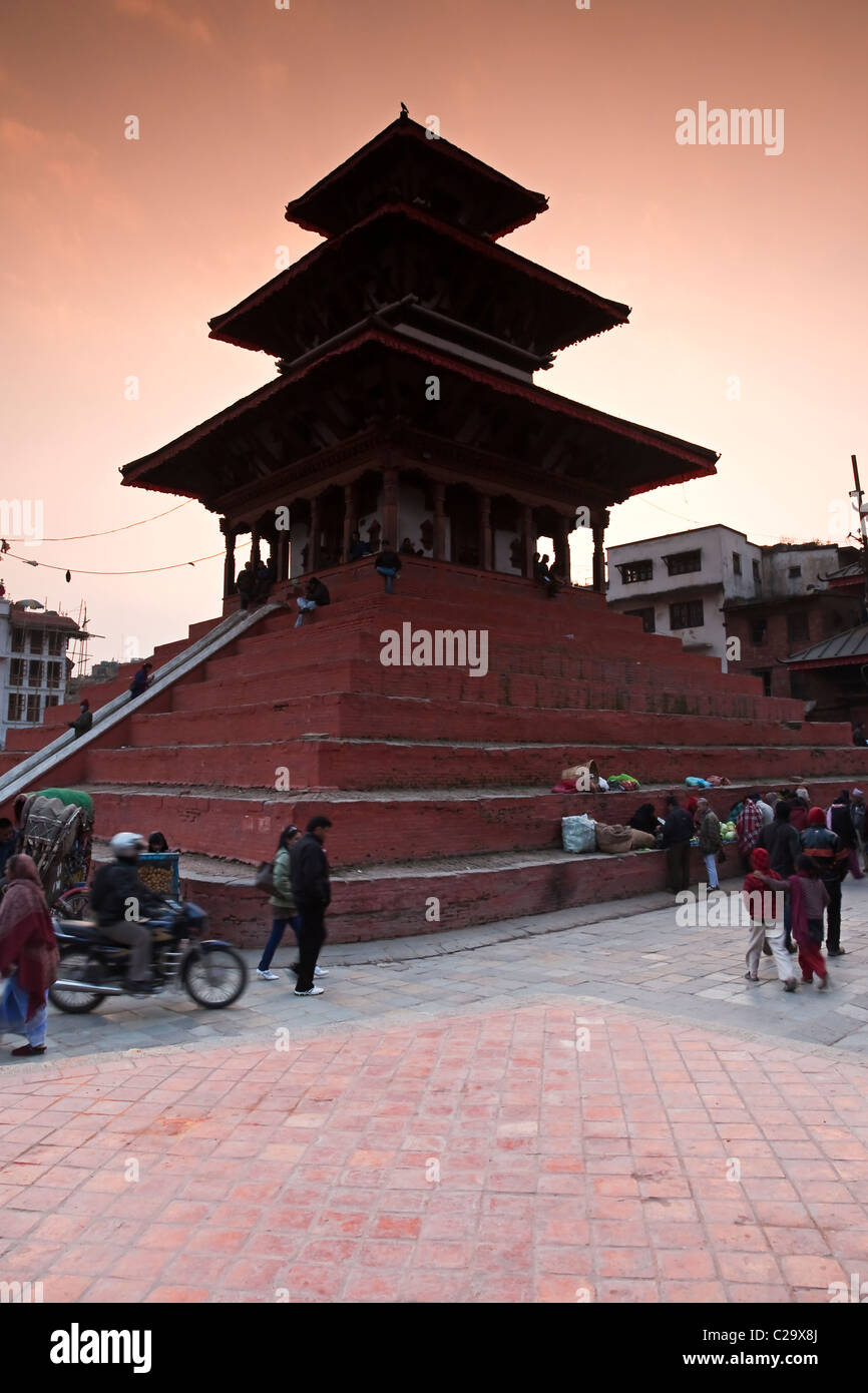 Maju deval. Main temple Durbar square. Kathmandu, Nepal Stock Photo - Alamy