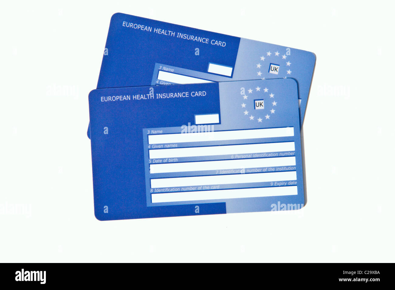 European health insurance card hi-res stock photography and images - Alamy