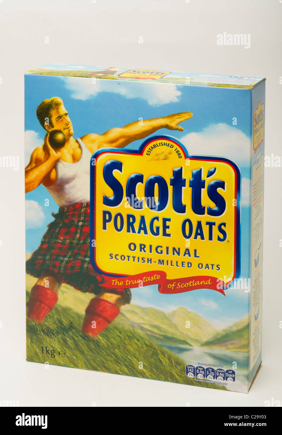 scott's porage oats Stock Photo - Alamy