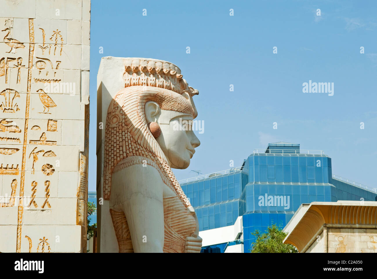 Pyramids Mall, Dubai, United Arab Emirates, Middle East Stock Photo - Alamy