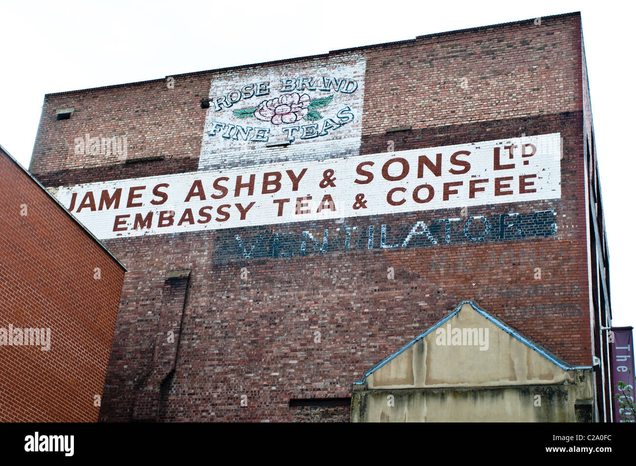 Old advertising sign, Southwark, London, UK Stock Photo - Alamy