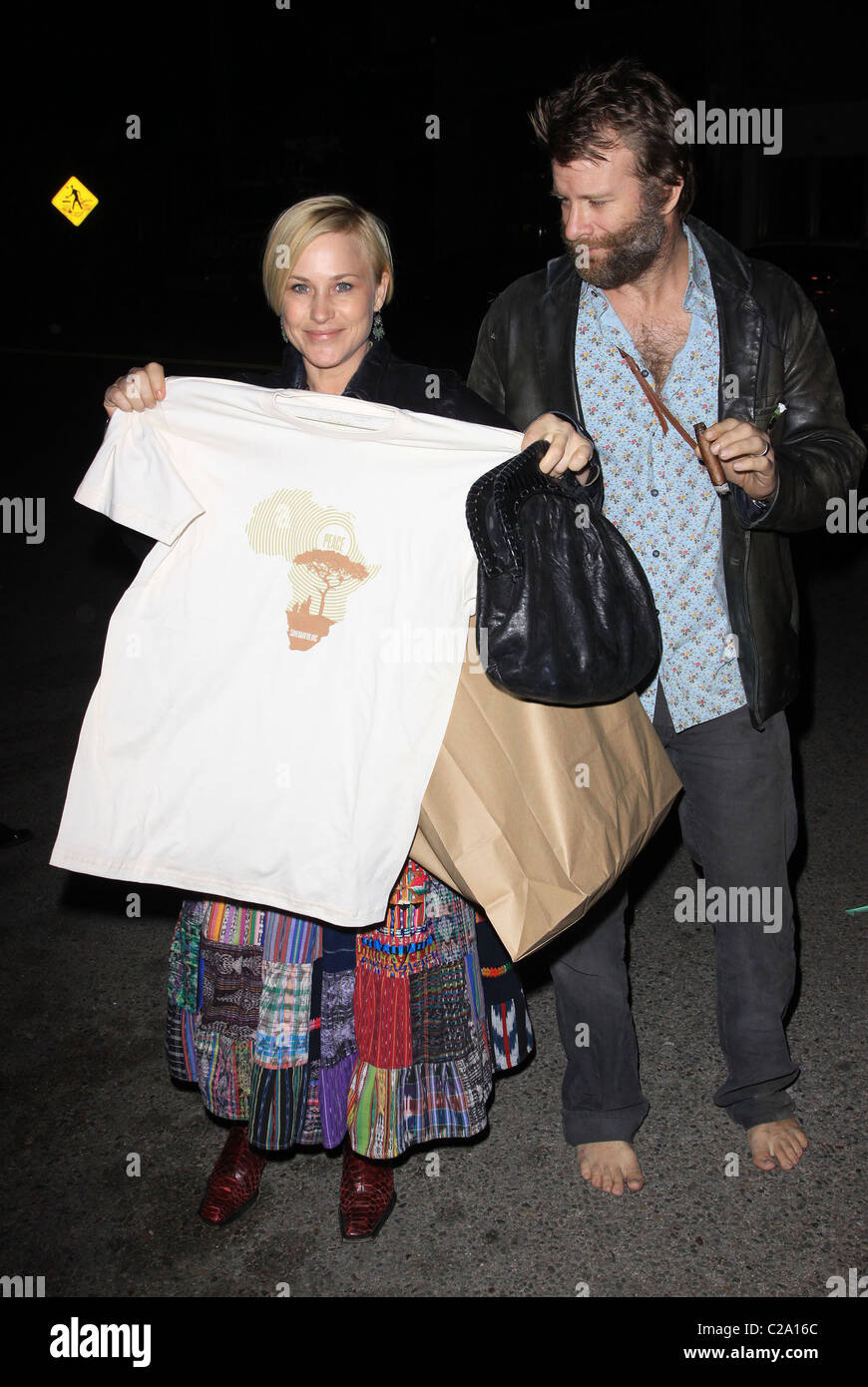 Patricia Arquette and husband Thomas Jane Official Launch Party for ...