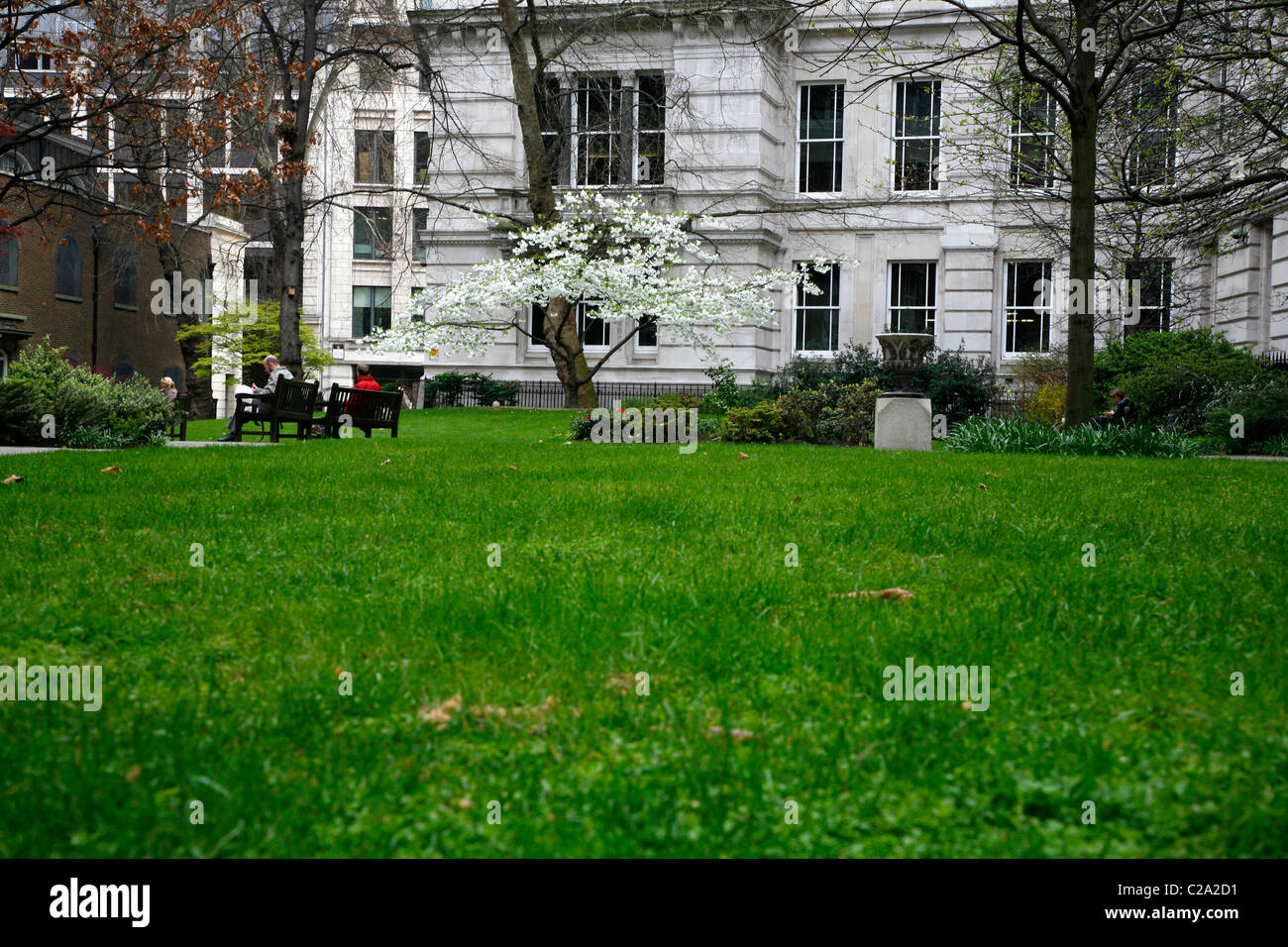 Postman's Park in the City of London, UK Stock Photo - Alamy