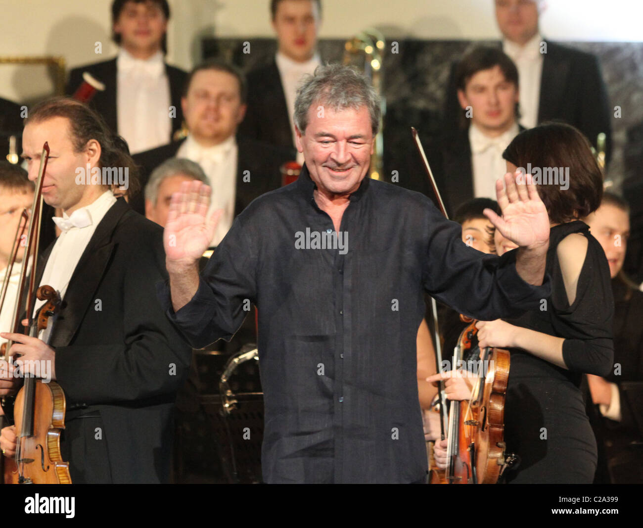 Ian Gillan The English rock music vocalist and songwriter performing ...