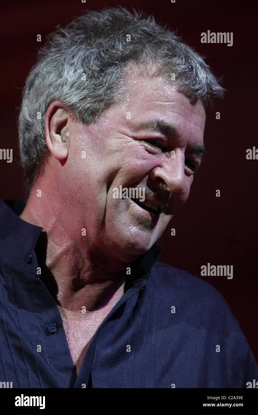 Ian Gillan The English rock music vocalist and songwriter performing ...