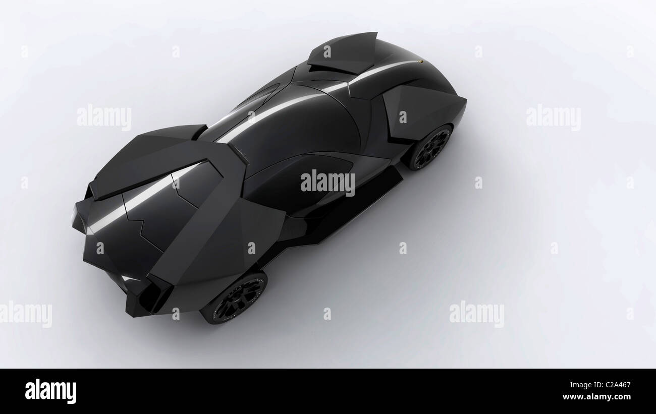 Lamborghini's Batmobile Designers at Lamborghini have come up with a ...