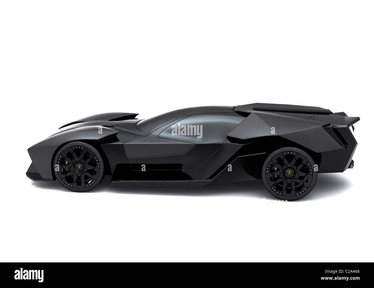 Lamborghini's Batmobile Designers at Lamborghini have come up with a ...