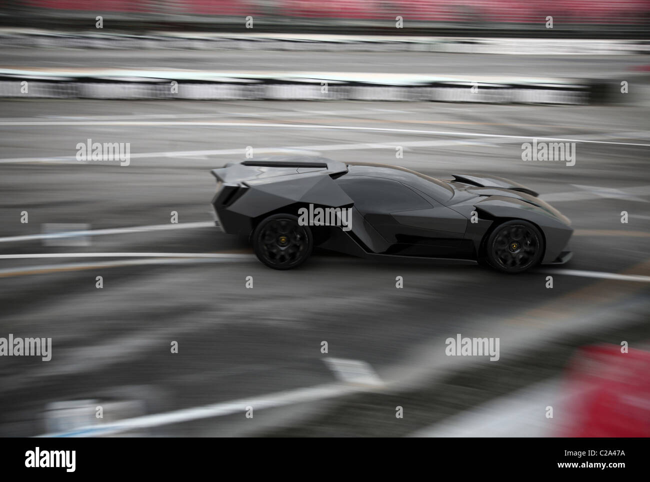 Lamborghini's Batmobile Designers at Lamborghini have come up with a ...
