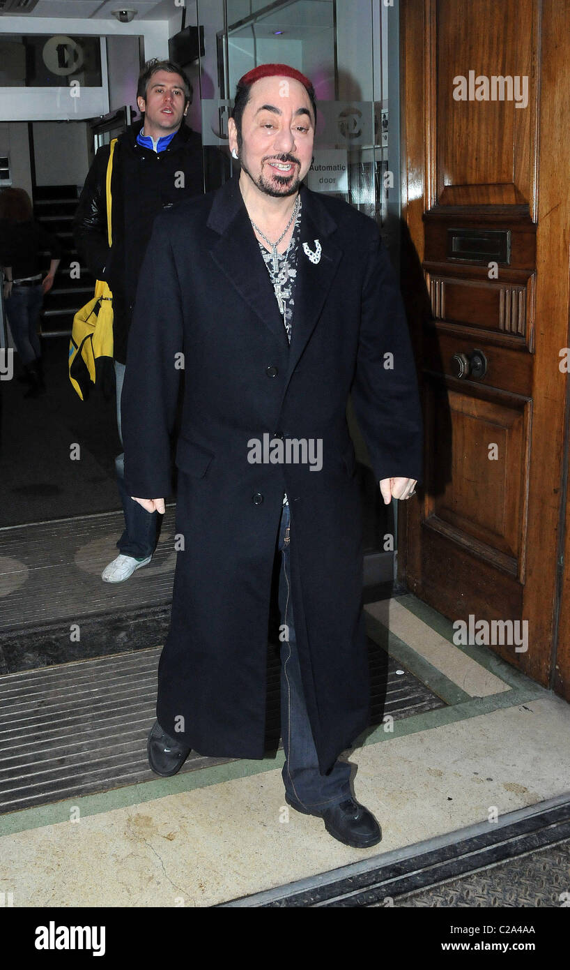 David Guest leaves the BBC Radio 1 studios London, England - 23.12.09 ...