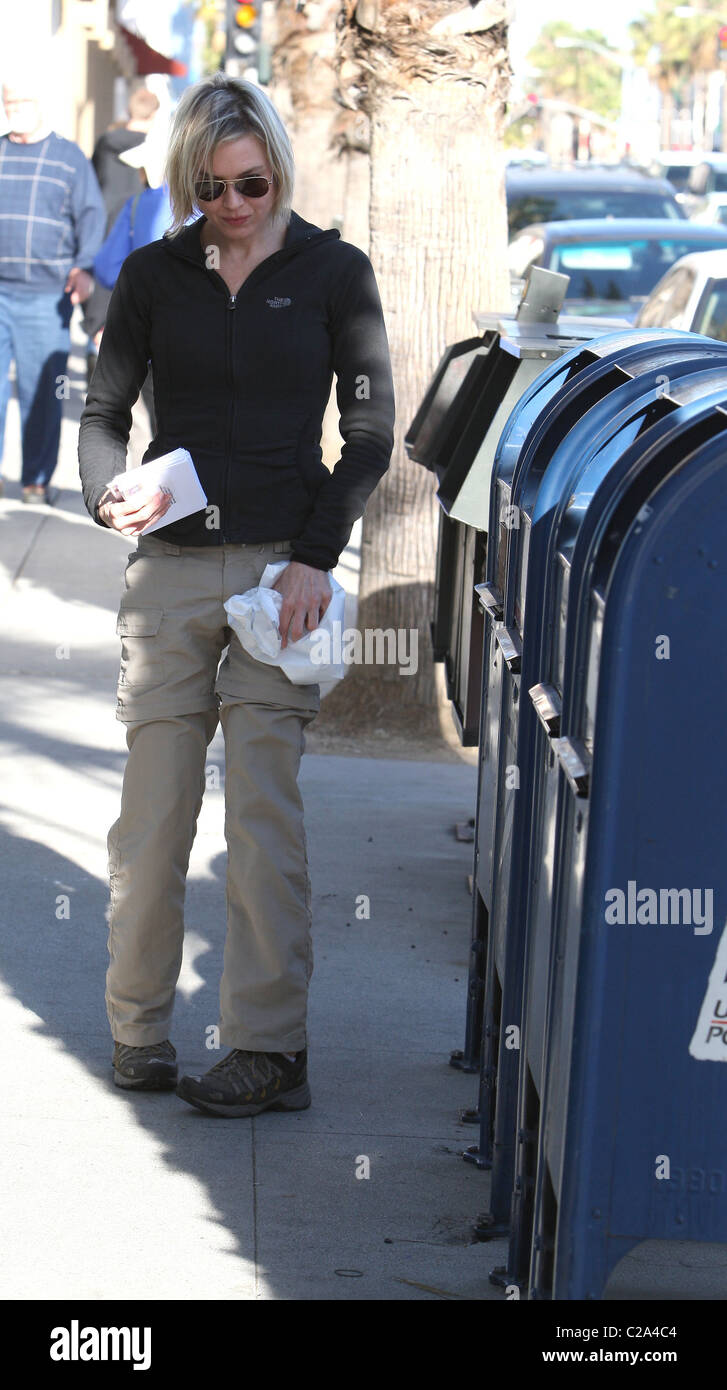 Renee Zellweger taking care of last minute festive errands by posting ...