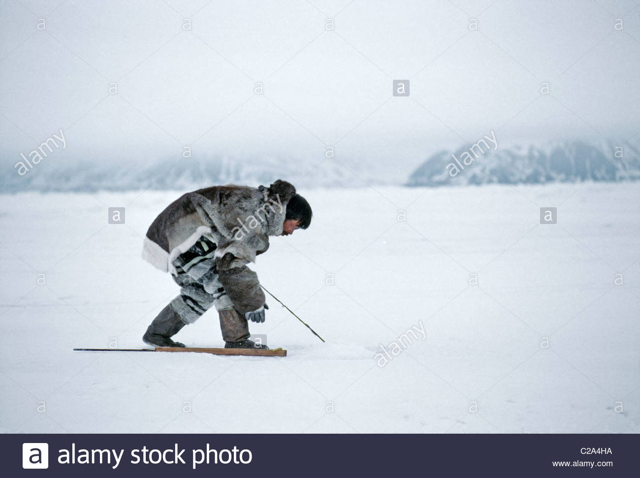 Arctic People Eskimo Inuit Men High Resolution Stock Photography and ...