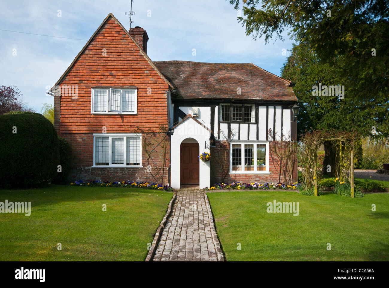 Country House England Stock Photo - Alamy