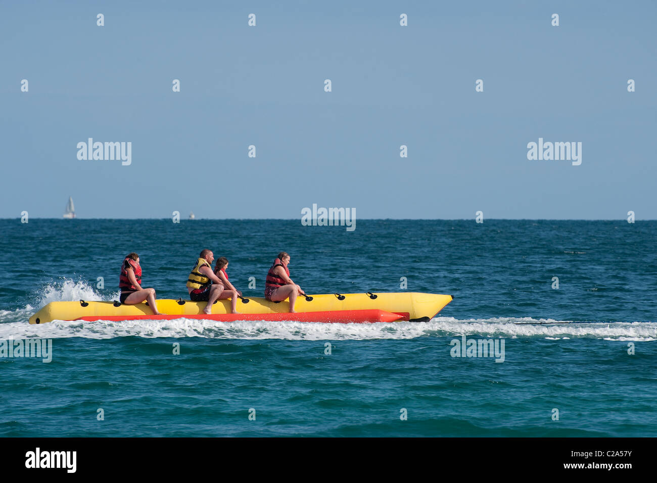 Banana boat ride hi-res stock photography and images - Alamy