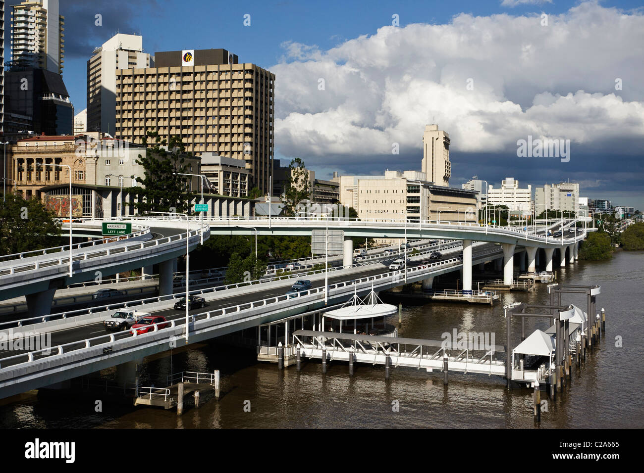 Brisbane riverside expressway hi-res stock photography and images - Alamy