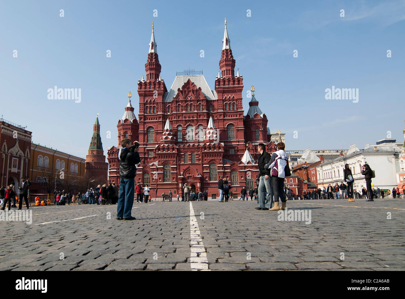 Moscow historical museum on red square hi-res stock photography and ...