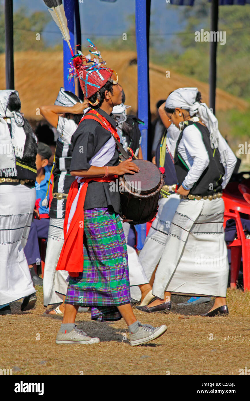 Tangsa, Lungchang Tribes performing dance at Namdapha Eco Cultural ...