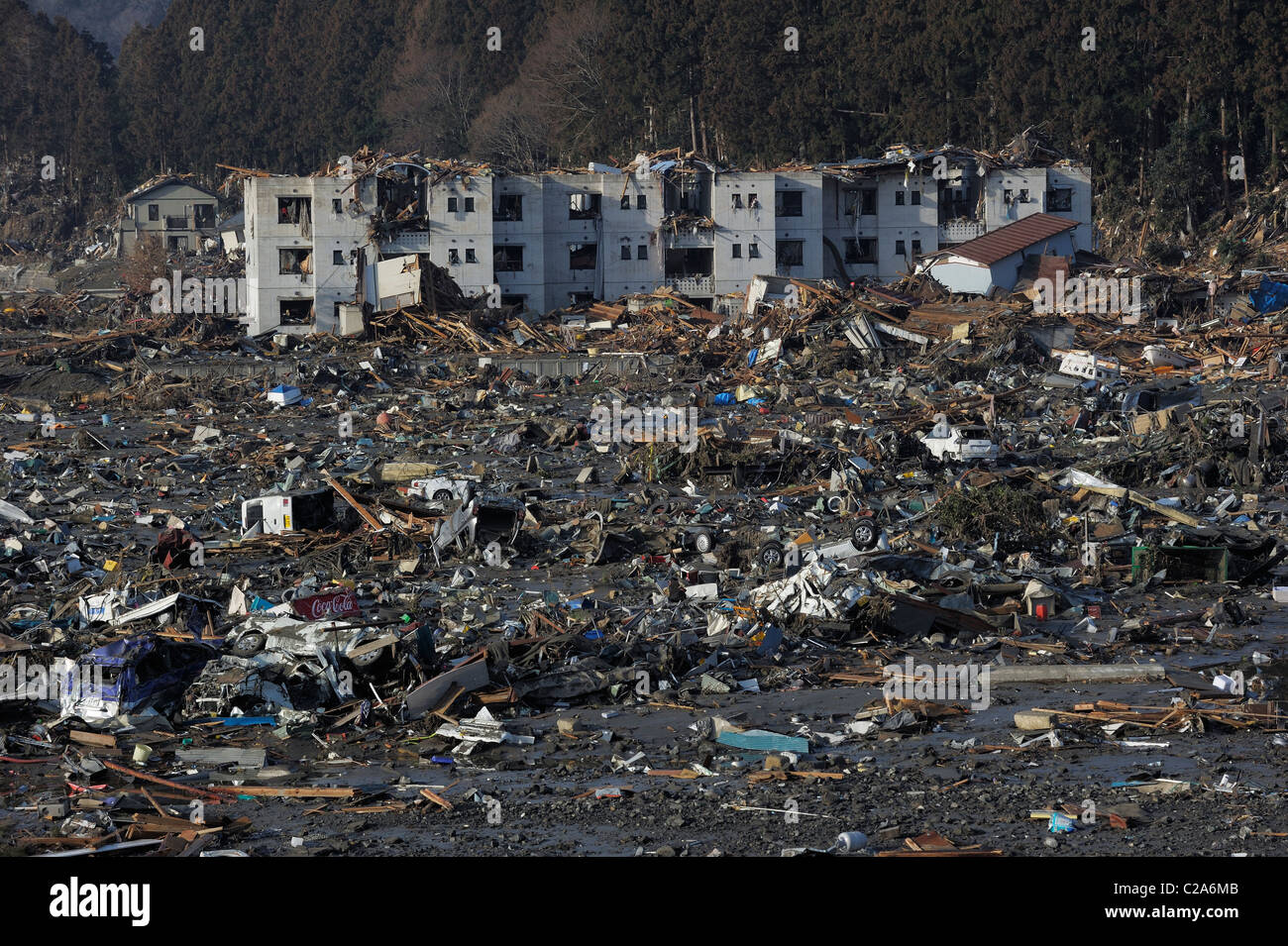 Japan tsunami wave hi-res stock photography and images - Alamy