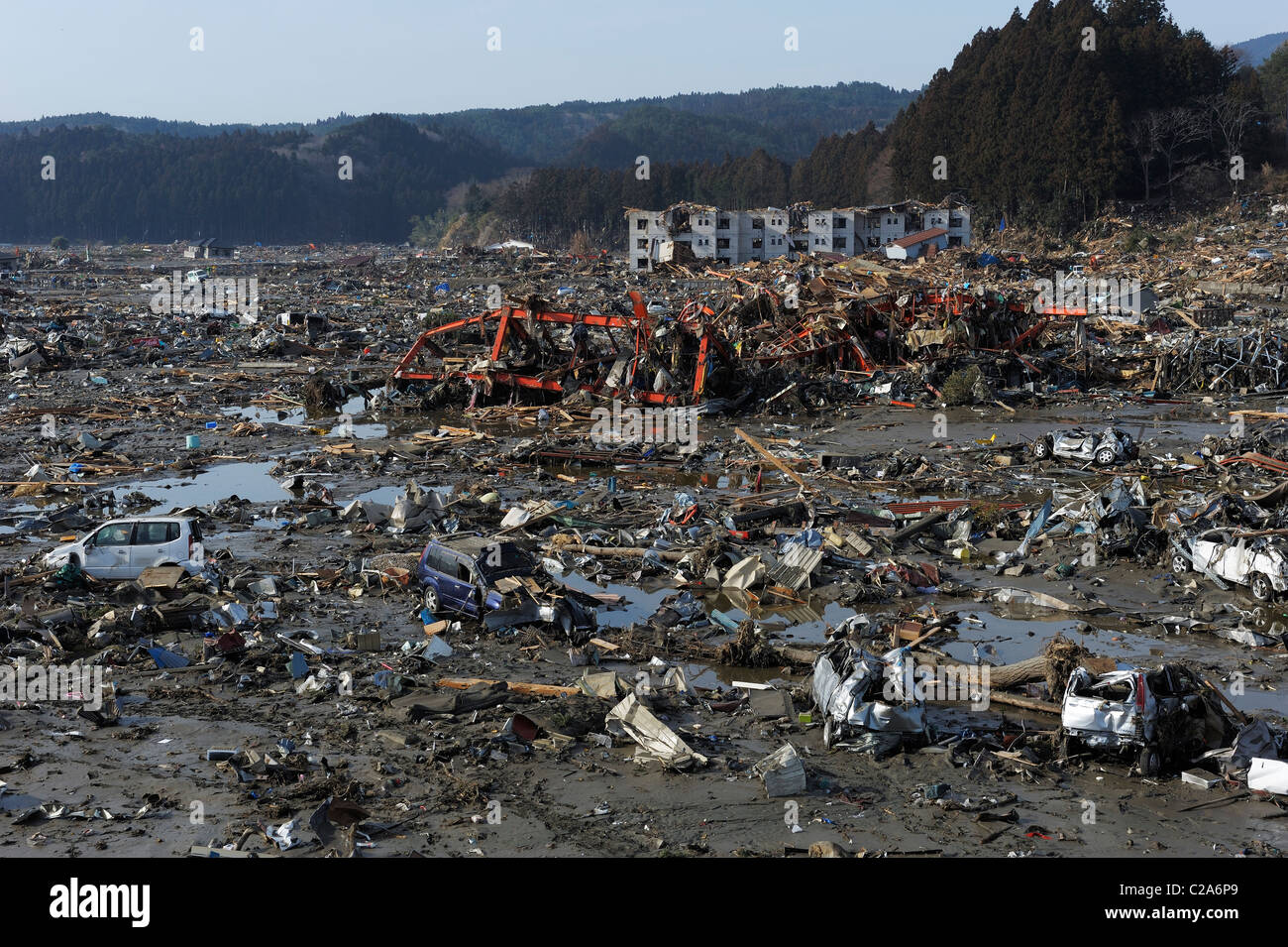 Tsunami Japan 2011 Wave High Resolution Stock Photography and Images ...