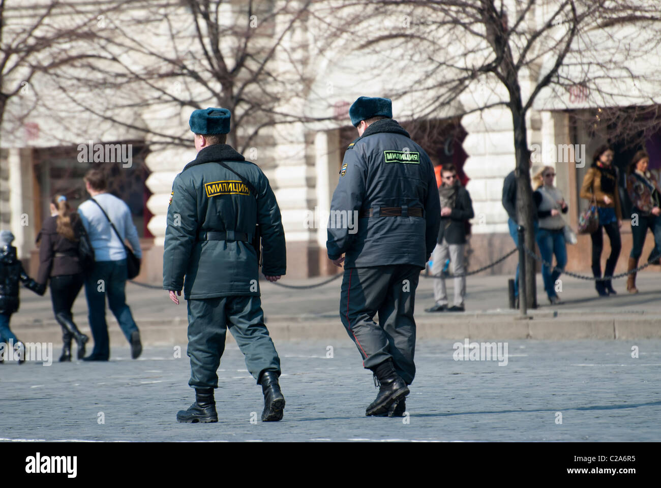 Russian policeman hi-res stock photography and images - Alamy