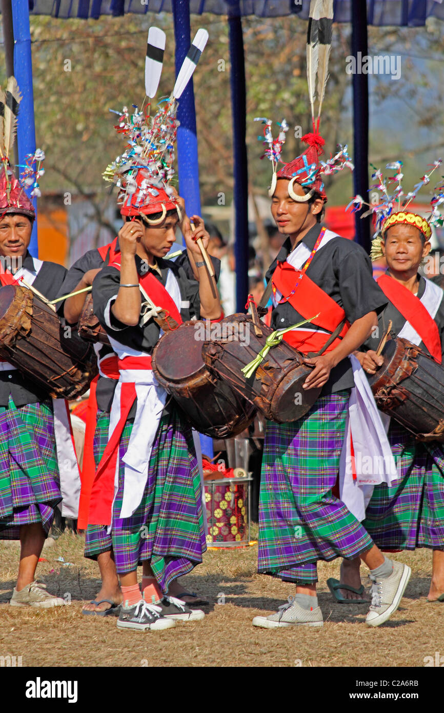 Tangsa, Lungchang Tribes performing dance at Namdapha Eco Cultural ...