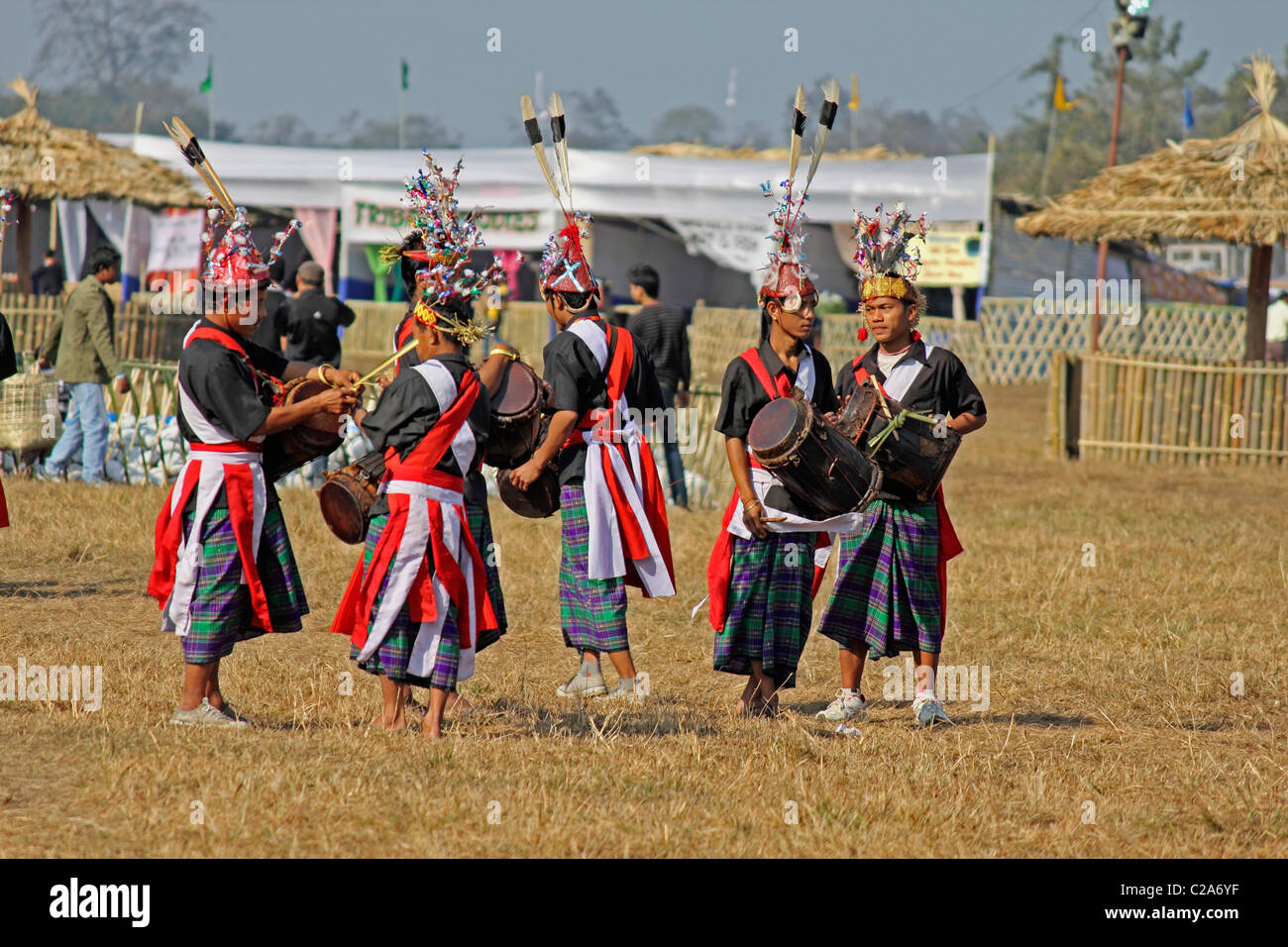 Tangsa, Lungchang Tribes performing dance at Namdapha Eco Cultural ...