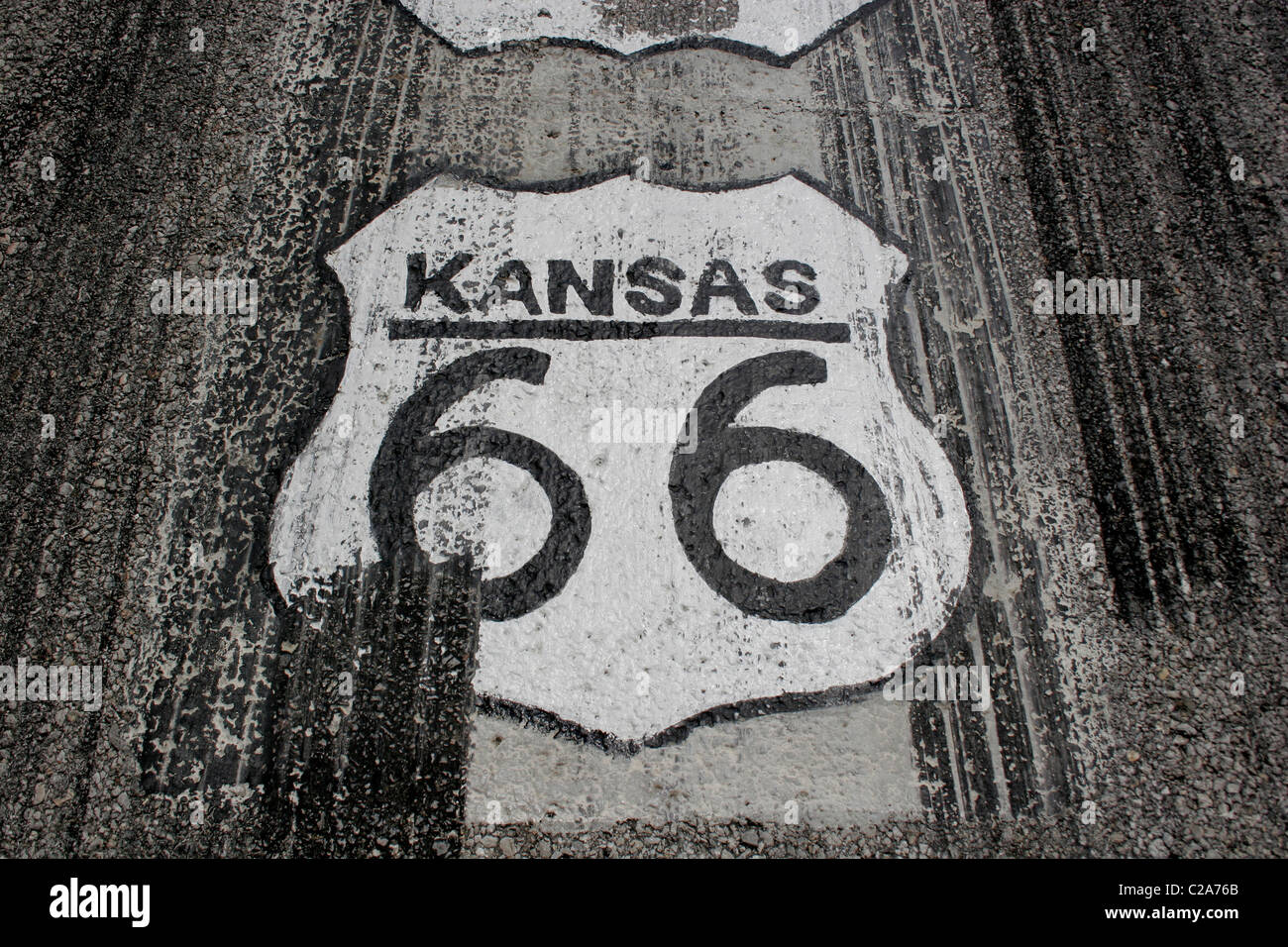 Rainbow Bridge Kansas Route 66 Stock Photo - Alamy